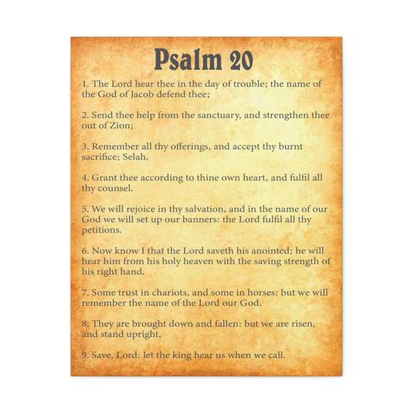Express Your Love Gifts | Art | Scripture Sign Psalm 2 Chapter Gold Bible Canvas Christian Wall ...